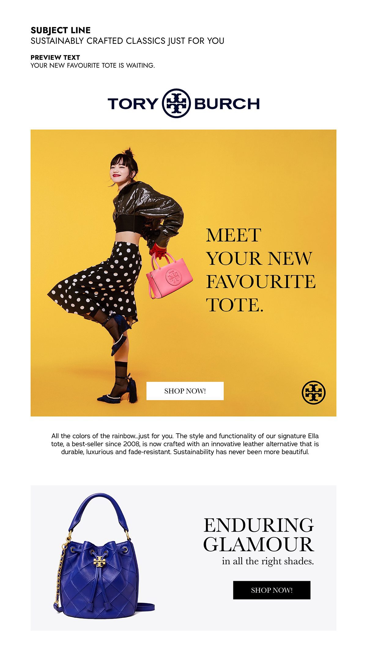 Tory Burch Concept Ads | Emily Chow Marketing